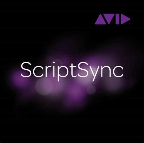 Avid Media Composer Scriptsync，一年期訂閱方案，avid Media Composer Scriptsync