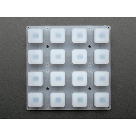 Adafruit Silicone Elastomer 4x4 Keypad And Driver Board Rapid Online