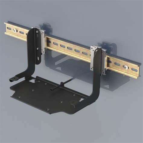 Din Rail Adapter For Airtop Mounting Bracket Compulab Edge Computing
