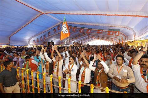 Amit Shah Campaigns In Madhya Pradesh Ahead Of Polls