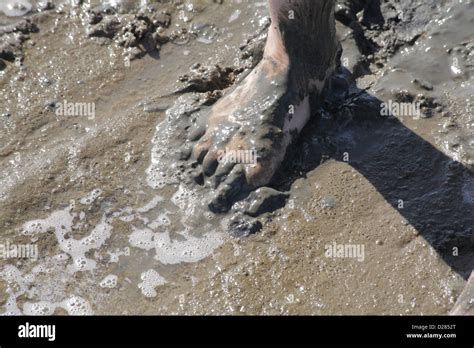 Marcher Pieds Nus Dans La Boue Banque De Photographies Et Dimages à Haute Résolution Alamy