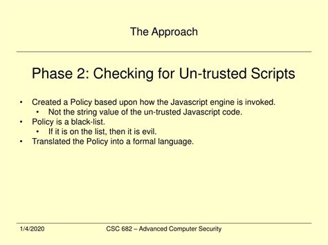 Ppt Detecting Cross Site Scripting Vulnerabilities With Static String