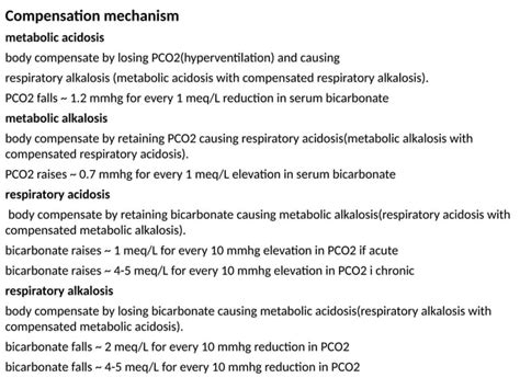 Acid Base Explanation Of Medical Calculationpptx