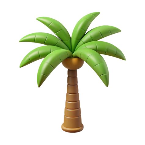 Glorious Coveted Silhouette Of A Palm Tree Clean Lines Flat Color Symmetrical Design With