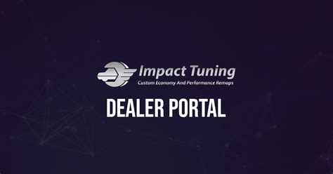 Dealer Portal Impact Tuning Remapping File Service