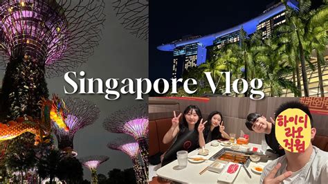 [vlog] 싱가포르 여행 Ep 3🇸🇬 마리나베이샌즈 호캉스 페퍼키친🍛 가든스바이더베이 슈퍼트리쇼🌳 하이디라오🥢 밤수영🏊