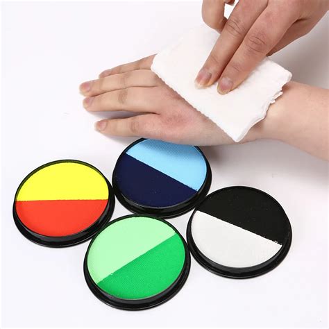 얼굴 및 바디 페인트 뷰티 메이크업 수용성 바디 아트 페인트 어린이 메이크업 페인트 페이스 페인트 할로윈 메이크업 파티