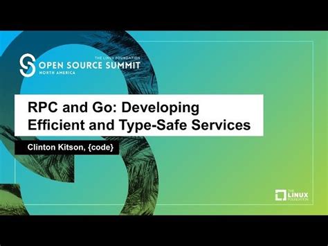 Free Video Grpc And Go Developing Efficient And Type Safe Services