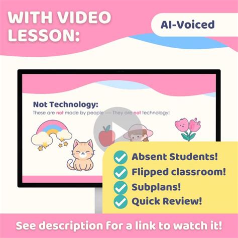 Technology Lesson Bundle Computer Science First Day Lesson Subplan Activities