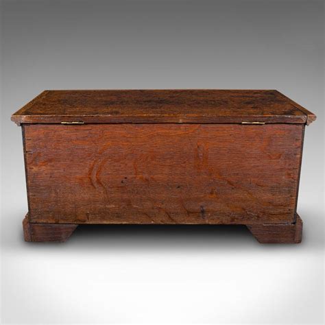 1800s Antique Georgian Oak Apprentice Mule Chest Chairish