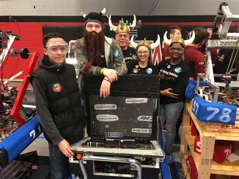 Our Robot Astrid Is Ready For The Jhs Viking Robotics
