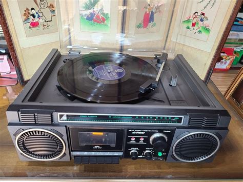 빈티지 빅터 Mk 22 스테레오 카세트 Lp턴테이블 헬로마켓