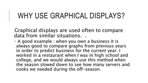 Graphical Representations Ppt