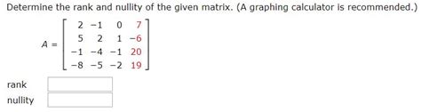 23 Rank Matrix Calculator Nornalorcan