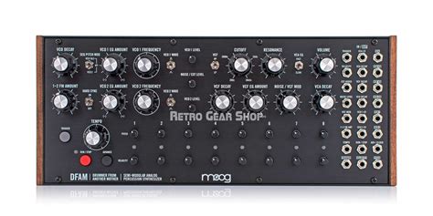 Moog Dfam Semi Modular Eurorack Analog Percussion Synthesizer Retro Gear Shop