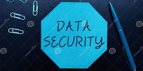 Text Caption Presenting Data Security Word Written On Confidentiality Disk Encryption Backups