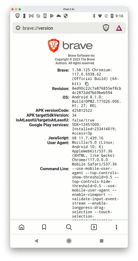 Follow Up To 32988 App Crash On Android 8 · Issue 33011 · Brave