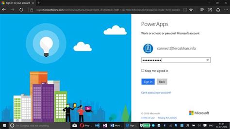 Using Powerapps In Web Browser