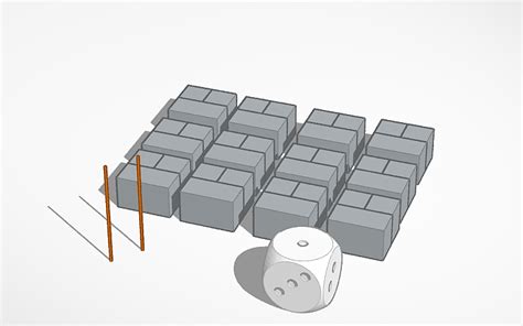3d Design Jenga Hardcore Tinkercad