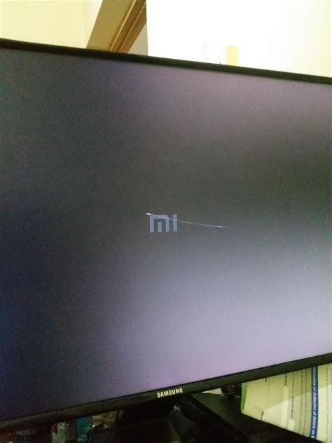 I Have A Mi Tv Box Mini And Its Stuck On This Logo Everytime I Start It Up The Line Is Just A