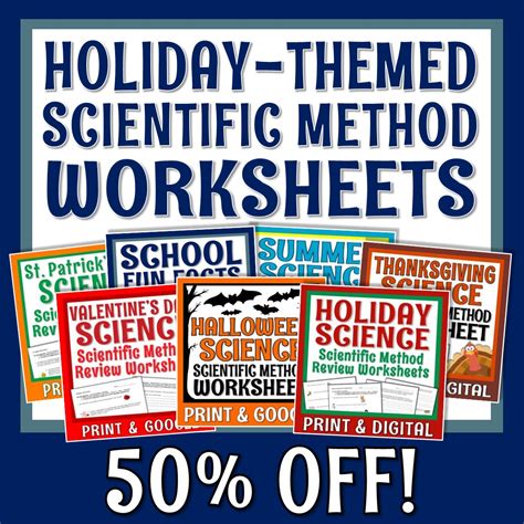 Holiday Themed Hypotheses And Variables Worksheets Flying Colors