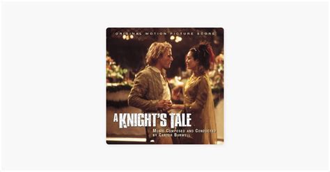 ‎a Knights Tale Original Motion Picture Score Album By Carter