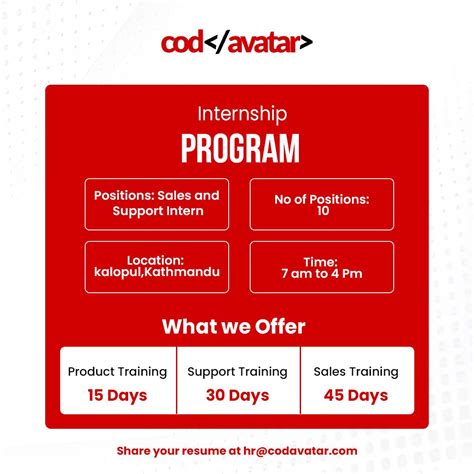 Codavatar Tech Pvt Ltd On Linkedin Internshipopportunity