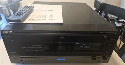 Sony Dvp Cx850d 200 Disc Explorer Dvd Cd Player Etsy