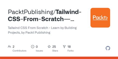 Github Packtpublishingtailwind Css From Scratch Learn By Building