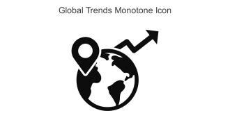 Global Trends Monotone Icon In Powerpoint Pptx Png And Editable Eps Format PPT Sample