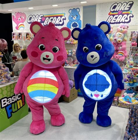 Carebear Cheerbear Grumpybear Toyfair2022 Pink Blue Character