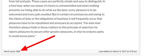 How To Track Your Word Count In Wordpress Posts Ostraining
