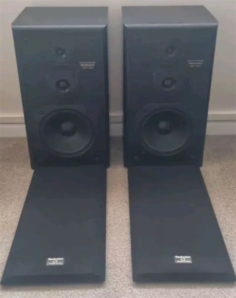 Technics Sb Cs65 Speakers Pair Black 3 Way Stereo Hi Fi Working Vintage Used £6000 Picclick Uk
