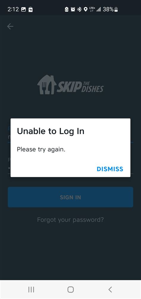 Logged Out Of Skip Account And Is Now Unable To Log Back In Has Anyone Experienced This Before