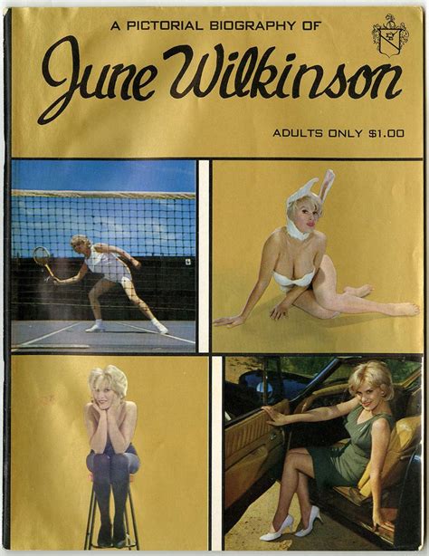 Complete 1961 Pictorial Biography Of June The Bosom Wilkinson Pin Up