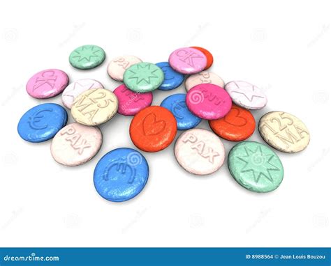 Ecstasy Pills Stock Illustration Illustration Of Signs 8988564