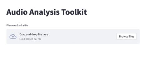 Building An All In One Audio Analysis Toolkit In Python Towards Data