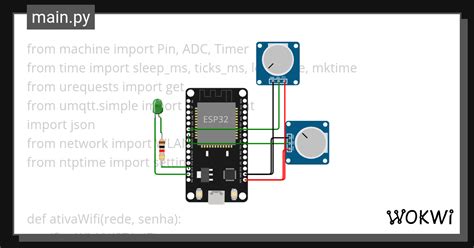 Projeto Tcc Wokwi ESP32 STM32 Arduino Simulator