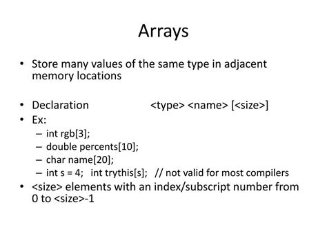 Ppt Arrays Strings Pointers In C A Comprehensive Guide Powerpoint