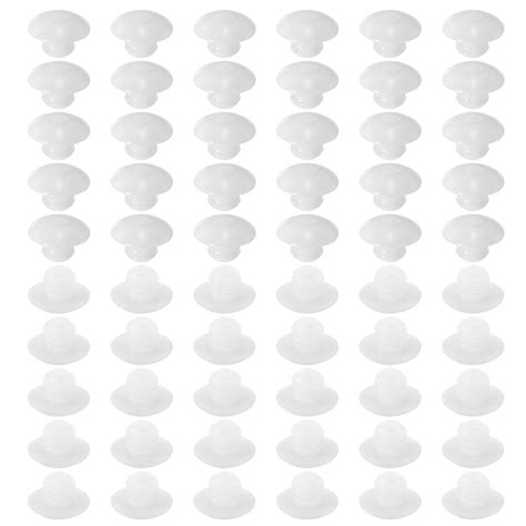 Uxcell 120pcs Pegboard Hook Locks Pegs Board Plugs Shelf Hook Stopper