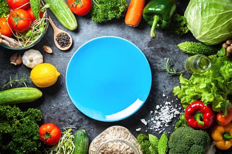 다양 한 신선한 야채 유기농 식품에 대 한 소박한 배경과 텍스트 복사 공간에 건강 한 0명에 대한 스톡 사진 및 기타 이미지 0명 건강한 생활방식 건강한 식생활