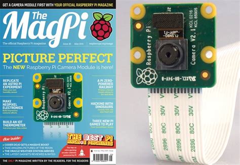 Raspberry Pi Magazine Issue 45 Explores The New 8mp Pi Camera Geeky Gadgets