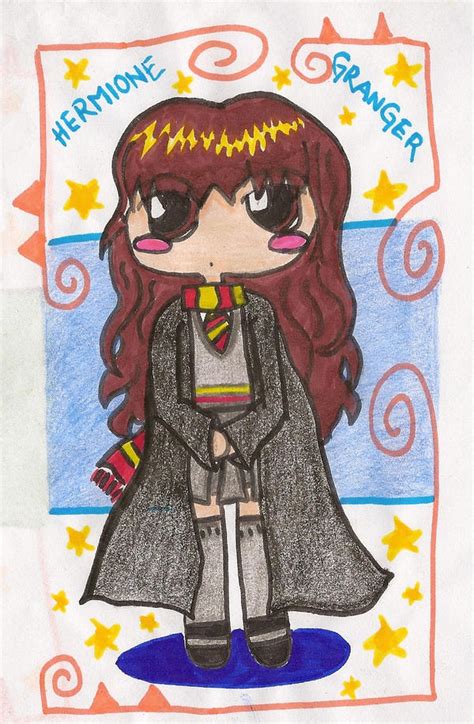 HP CHIBI Hermione Granger By Girlz Rock On DeviantArt