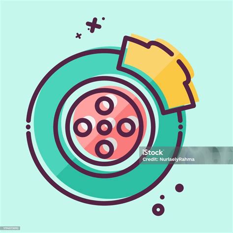 아이콘 브레이크 자동차 자동차 기호와 관련이 있습니다 Mbe 스타일 심플한 디자인 편집 가능 간단한 일러스트레이션 가격에 대한 스톡 벡터 아트 및 기타 이미지 Istock