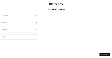 Cascaded Combo V6 Codesandbox