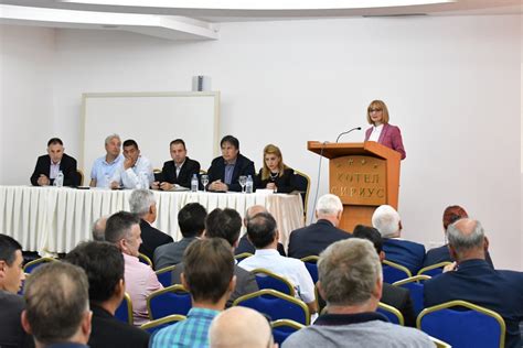 Регионална конференција на земјоделски задруги во Струмица Здружувањето на земјоделците е