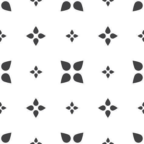 Monochrome Geometric Seamless Universal Patterns Tiling 346464 Vector Art At Vecteezy