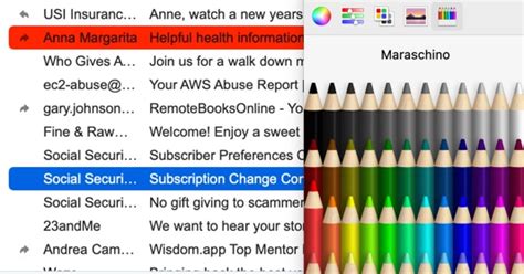 How To Add Or Remove Background Color Of Email Messages In Your Message List In Apple Mail