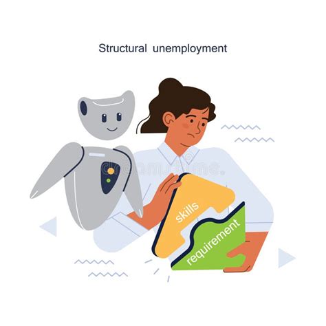 失业概念 就业提供的社会问题 向量例证 插画 包括有 经济 办公室 遣散 沮丧 事业 补充 259732162
