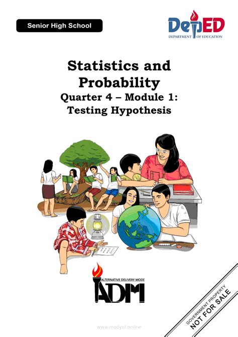 Statistics And Probability Module 1 Testing Hypothesis SHS Modules